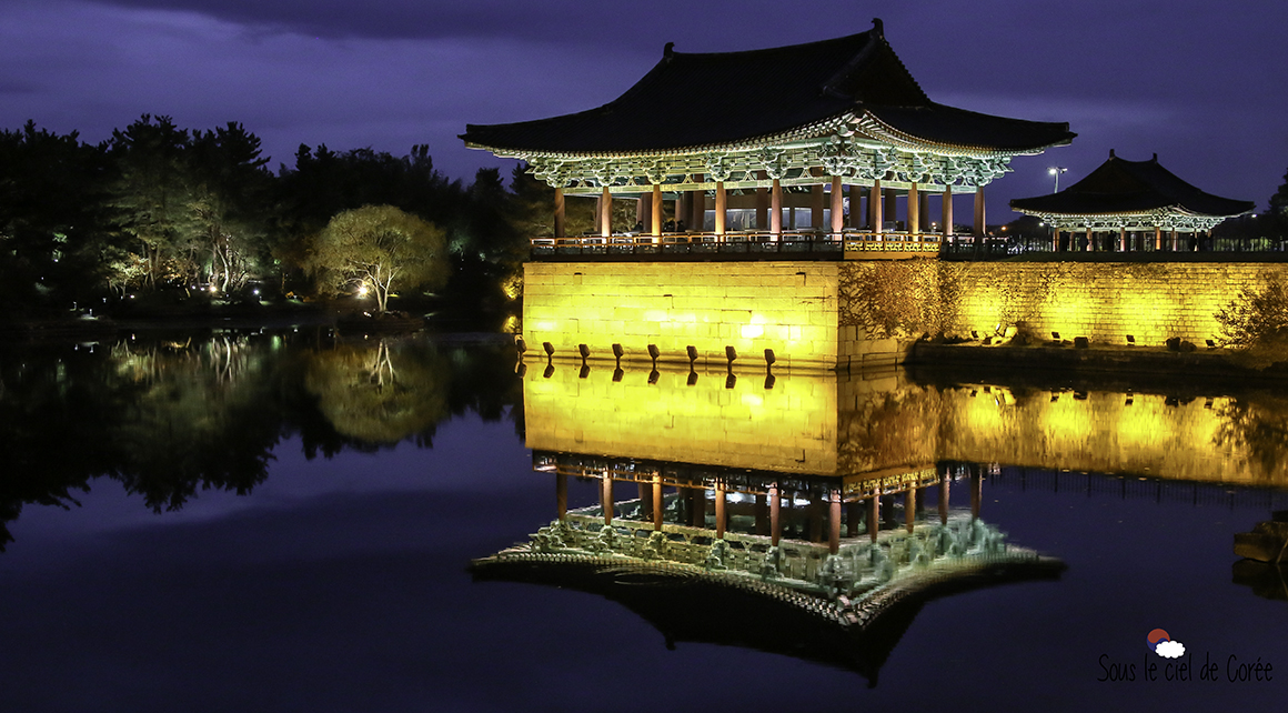 L’étang Anapji à Gyeongju – Sous le ciel de Corée